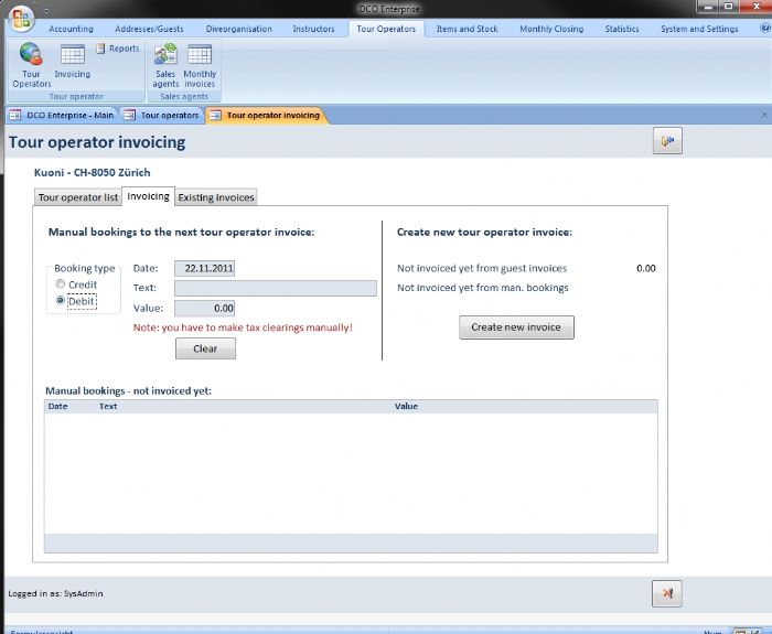 DCO Software - Tour Operators and Sales Agents